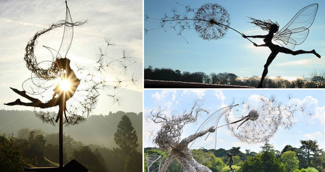 Artist Robin Wight Has Created A Fantasy World Of Fairy Sculptures ...
