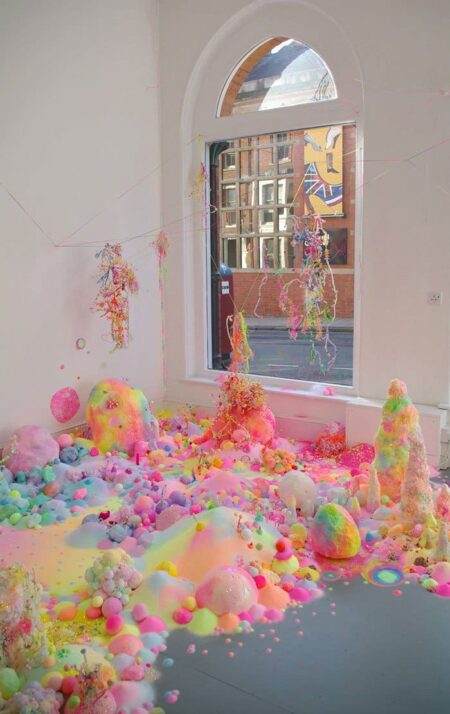 Australian Artist Tanya Schultz Creates Candied Wonderlands As Floor ...