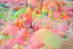 Australian Artist Tanya Schultz Creates Candied Wonderlands As Floor ...