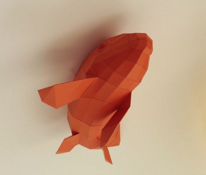 'Paperwolf' Have Created Awesome Paper Koi Fish That Appear To Dive In ...
