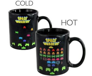 Space Invaders Heat Changing Mug