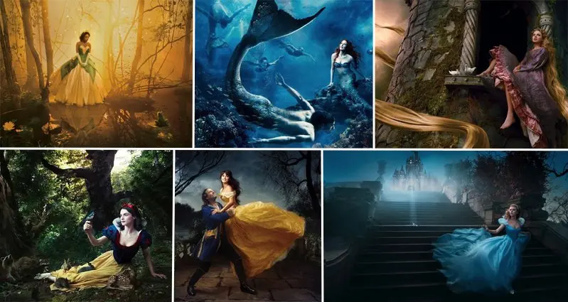 Photographer Annie Leibovitz's Turns Celebrities Into Disney Dream ...