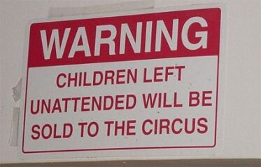 14 Sarcastic Warning Signs That Will Have You Laughing Out Loud - Part 1
