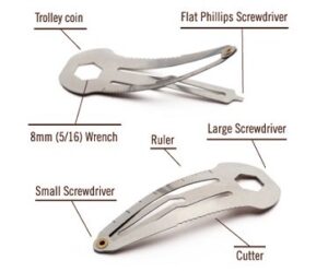 Mini Tools Hair Clip