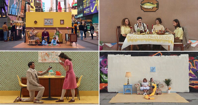 Photographer Justin Bettman Builds Entire Sets On The Sidewalk