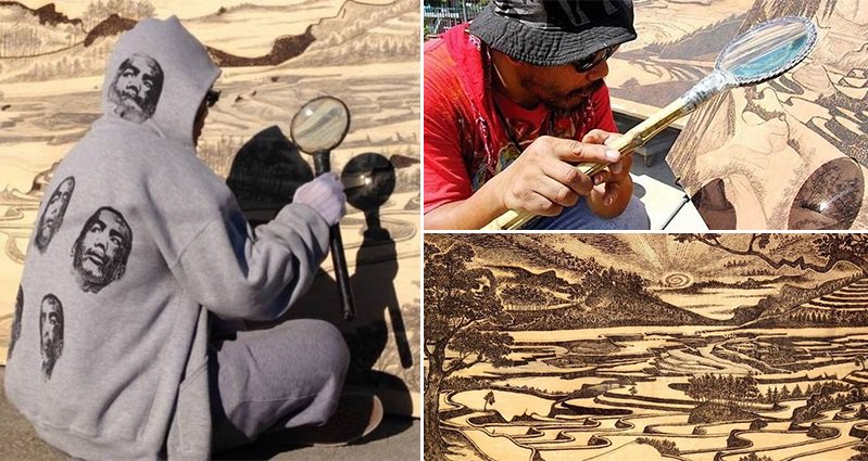 Artist Jordan Mang-osan Harnesses The Power Of The Sun To Create ...