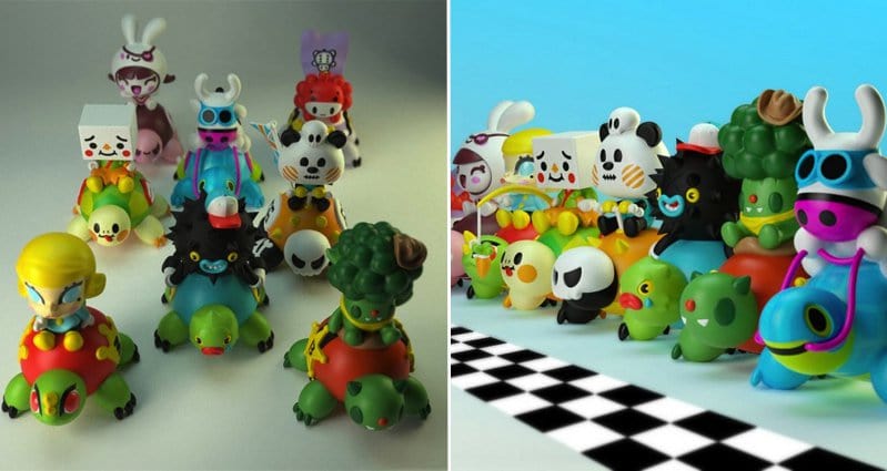 This Artist Has Been Creating Toy Racers Out Of Clay Since They Were A ...