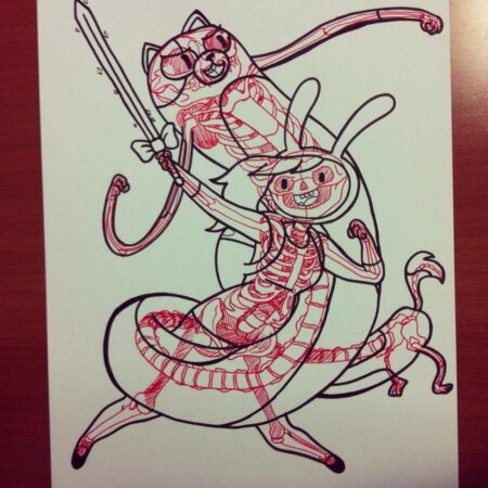 Artist Chris Panda Shows Us What Lies Beneath The Skin Of Your Favorite ...