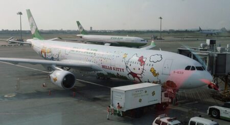 Hello Kitty Lovers Will Love This New Airplane Owned By Airline EVA Air