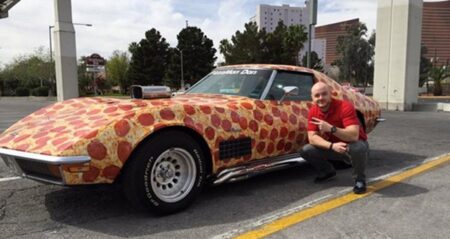 This Pepperoni Pizza Corvette Is Every Pizza Lovers Dream Car
