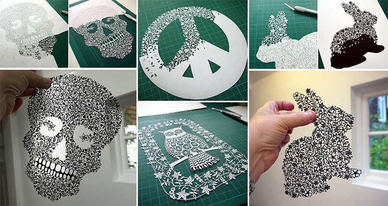 Artist Suzy Taylor Creates Amazing Intricate Art From Single Sheets Of ...