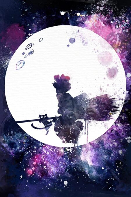 Penelope Paws Paints Gorgeous Watercolor Fan Art