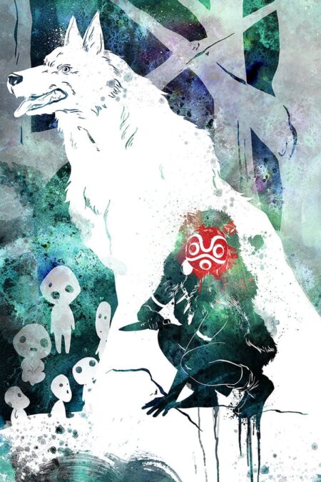 Penelope Paws Paints Gorgeous Watercolor Fan Art