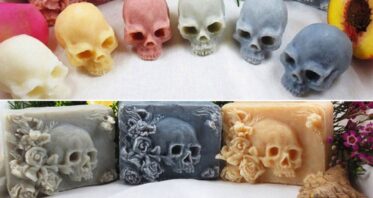 Cleanse Your Inner Goth With These Skull-Shaped Soaps