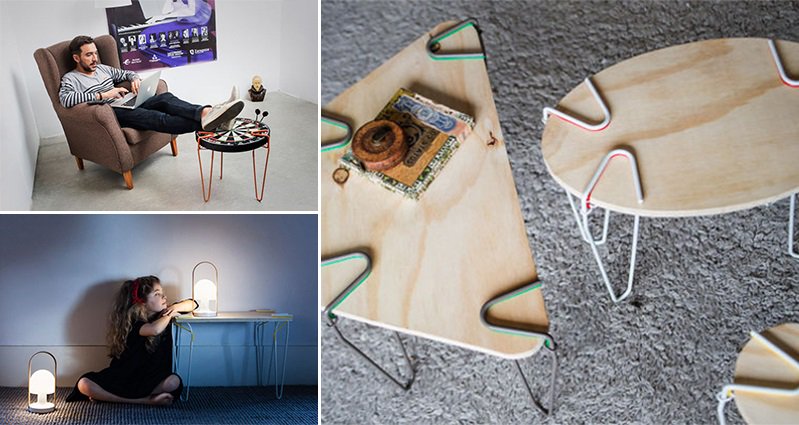 Design Your Furniture The Way You Want With These 'Snap' Legs