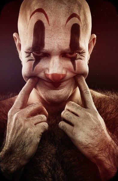 These Scary Clown Portraits Will Give You Nightmares