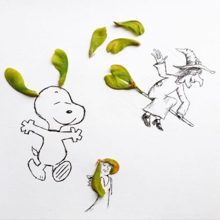 Kristian Mensa Creates Cool Illustrations Using Everyday Objects