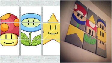 Mindy Creates Awesome Super Mario Themed Wall Art That Any Geek Would Love