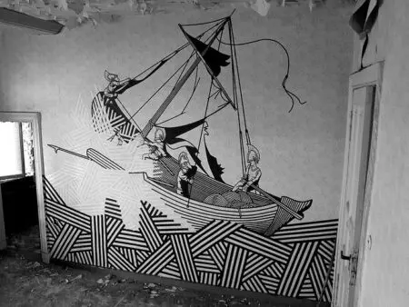 Artist 'Buff Diss' Creates Incredible Street Art Using Tape