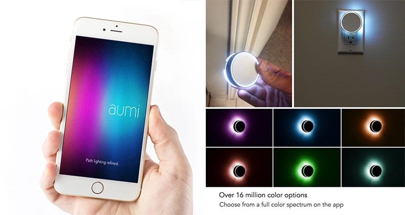 The Multicolored Bluetooth Enabled 'Aumi' Is Reinventing The Night Light
