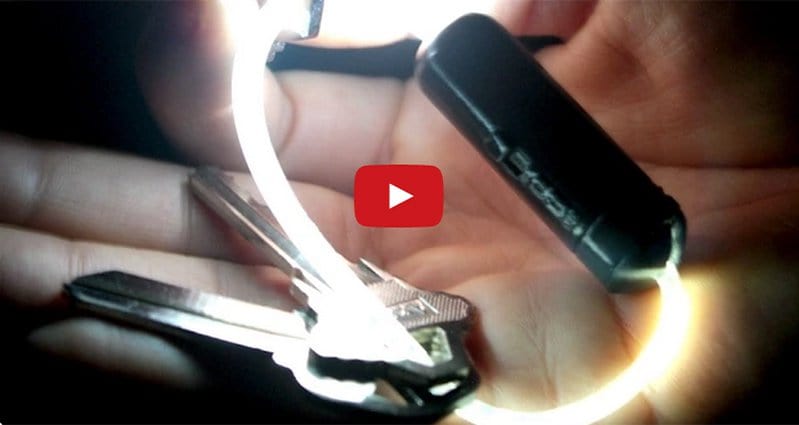 Light Up Your World With The 'Beam' Luminous Key Ring