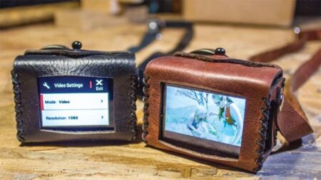 Dress Up Your GoPro With This Vintage Leather 'Travler' Camera Case