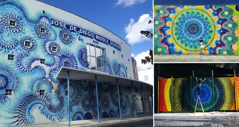 Awesome Colorful Murals By Street Artist 'Hoxxoh'