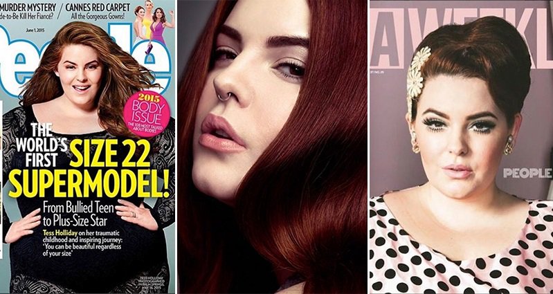 Tess Halliday Once Bullied For Being A Size 22 Is Now Landing Magazine ...