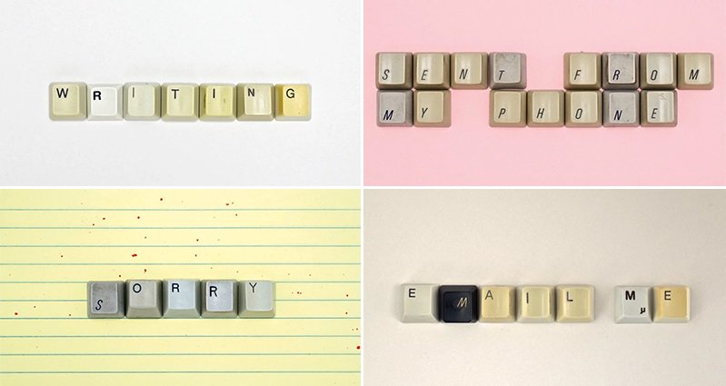 Send Your Messages The Cool Way With These Typographic Postcards