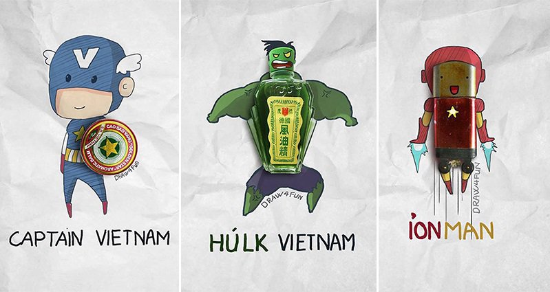 See What It Would Look Like If The Avengers Were Vietnamese