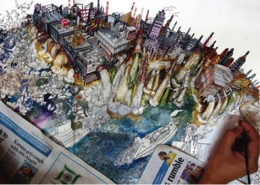 These Incredibly Detailed Drawings Show The Harm Humans Have Done To ...