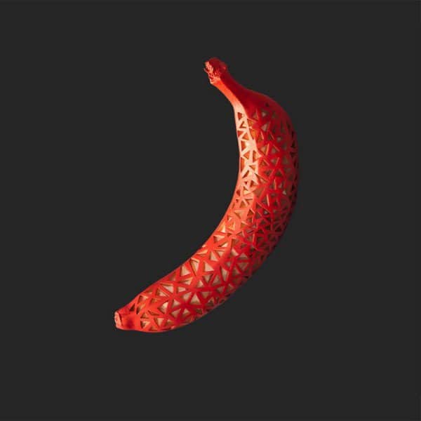 Dan Cretu Hand-Carves Awesome Geometric Patterns Into Bananas