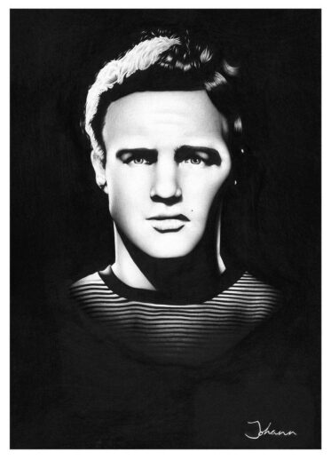 Artist Johann Lester Draws Awesome Portraits With Just A Black Ball ...