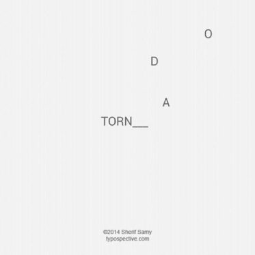 See Ordinary Words From A Different Perspective With 'Typospectives'