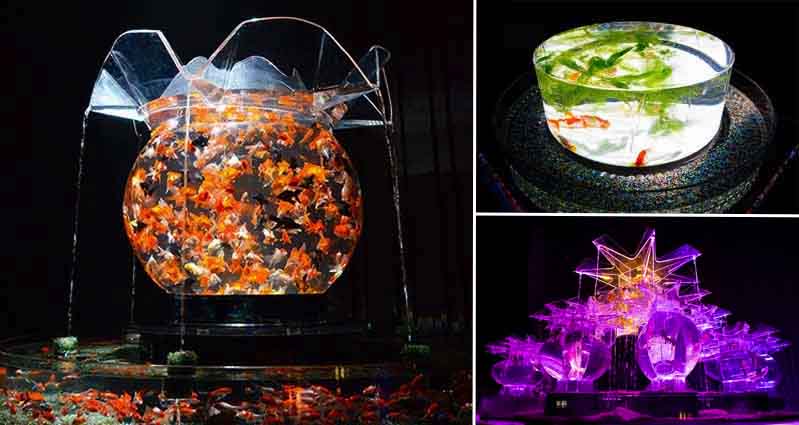 The Fish Tanks In This Tokyo Art Aquarium Are Beyond Awesome
