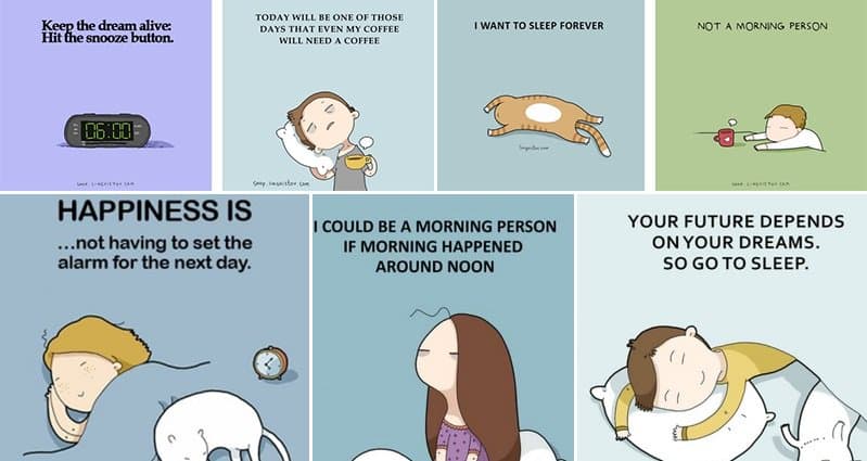 If You Love To Sleep You Will Totally Identify With These 18 Illustrations