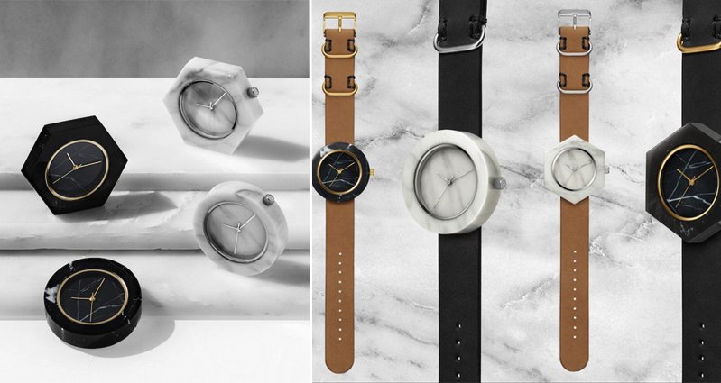These Cool Marble Watches Are Inspired By The Beauty Of Nature