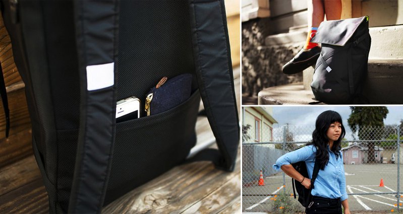 With This Smart Backpack You Can Take Out Your Items Without Having To ...