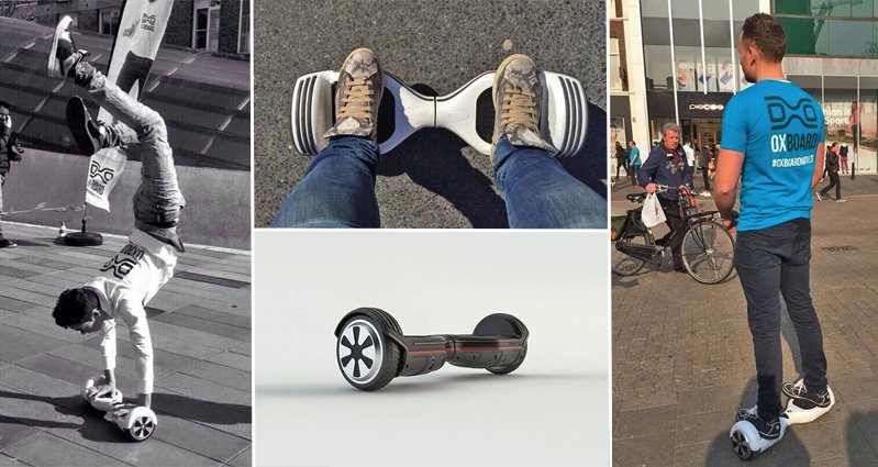 The Oxboard Is An Awesome Mini Segway Without Handlebars