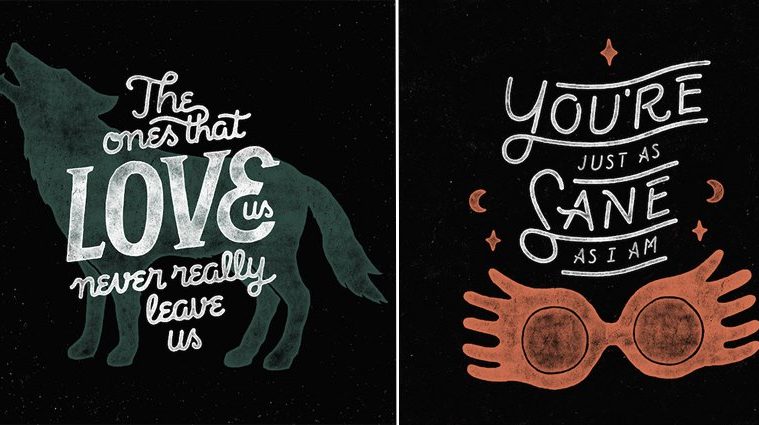 Awesome Posters Featuring 'Harry Potter' Quotes