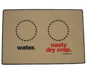 Funny Pet Food Mat