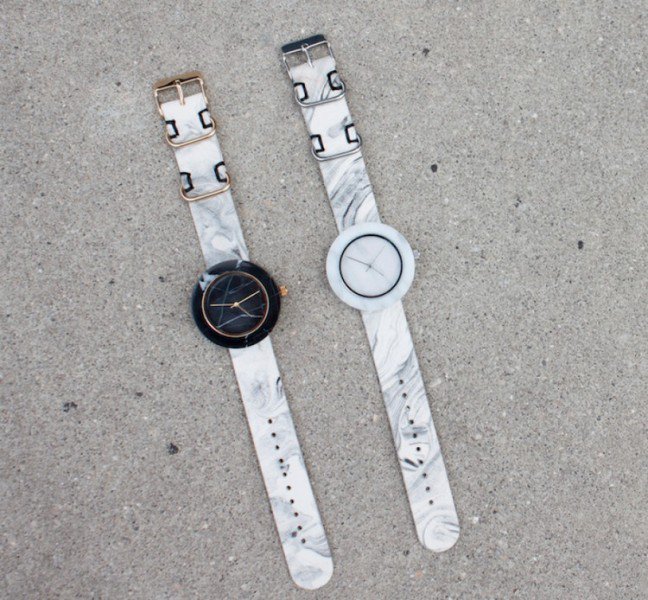 These Cool Marble Watches Are Inspired By The Beauty Of Nature