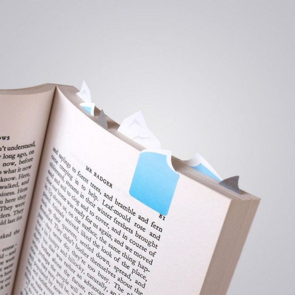 These Colorful Paper Page Markers Bring Fun Little Worlds Into Your Books