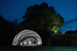 This Awesome Pavilion Is Based On A Water Spider Nest