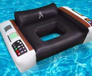Star Trek Captain's Chair Pool Float