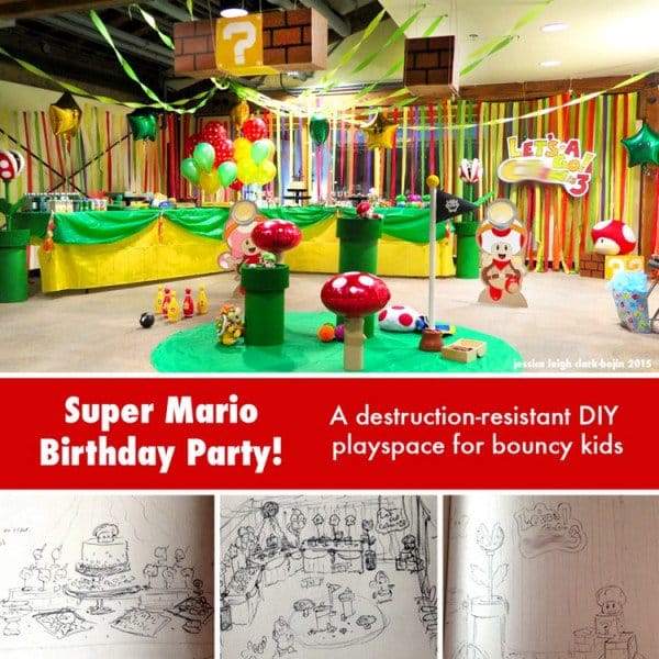 This DIY Super Mario Kids Birthday Party Is Totally Awesome
