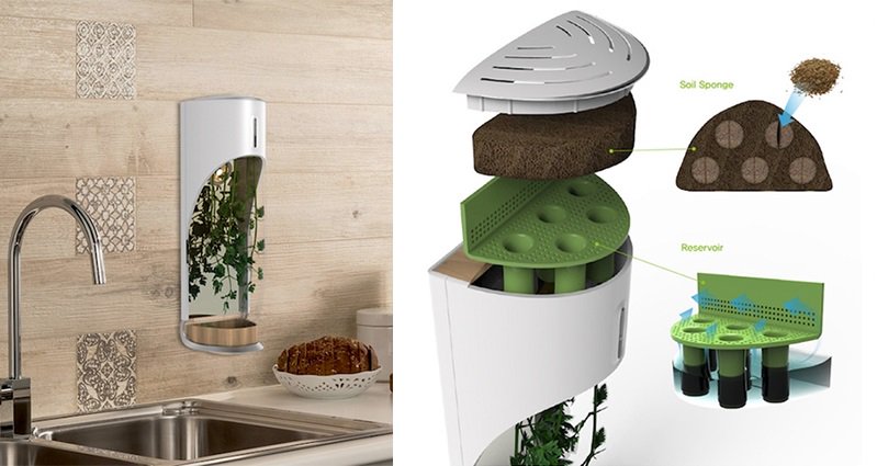 This Automatic Planter Takes The Work Out Of Growing Herbs