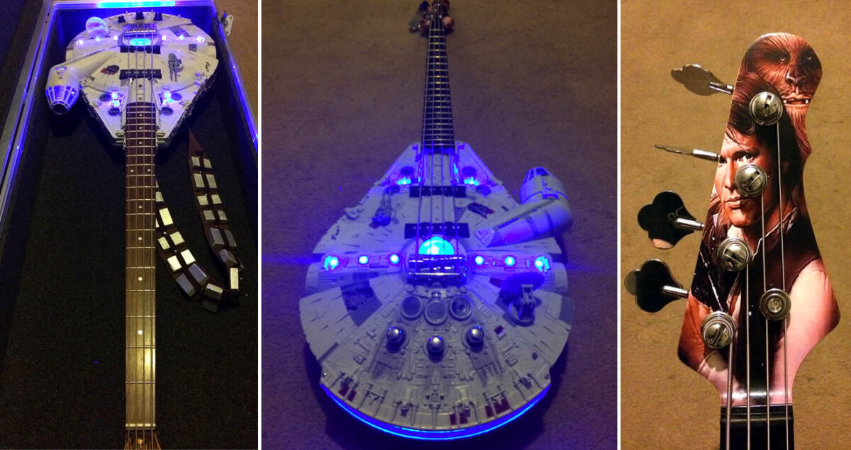 This Fully-Functional Millennium Falcon Guitar Is Awesome