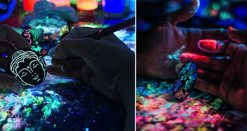 Unique Glow In The Dark Ceramic Jewelry By Bogi Fabian