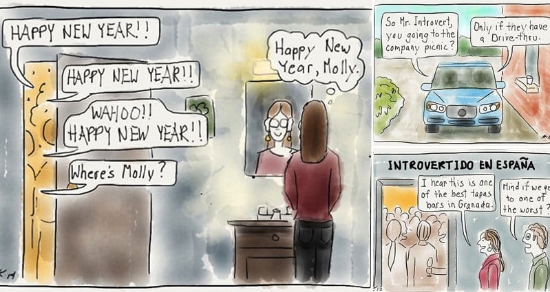 15 Illustrations That Every Introvert Will Relate To